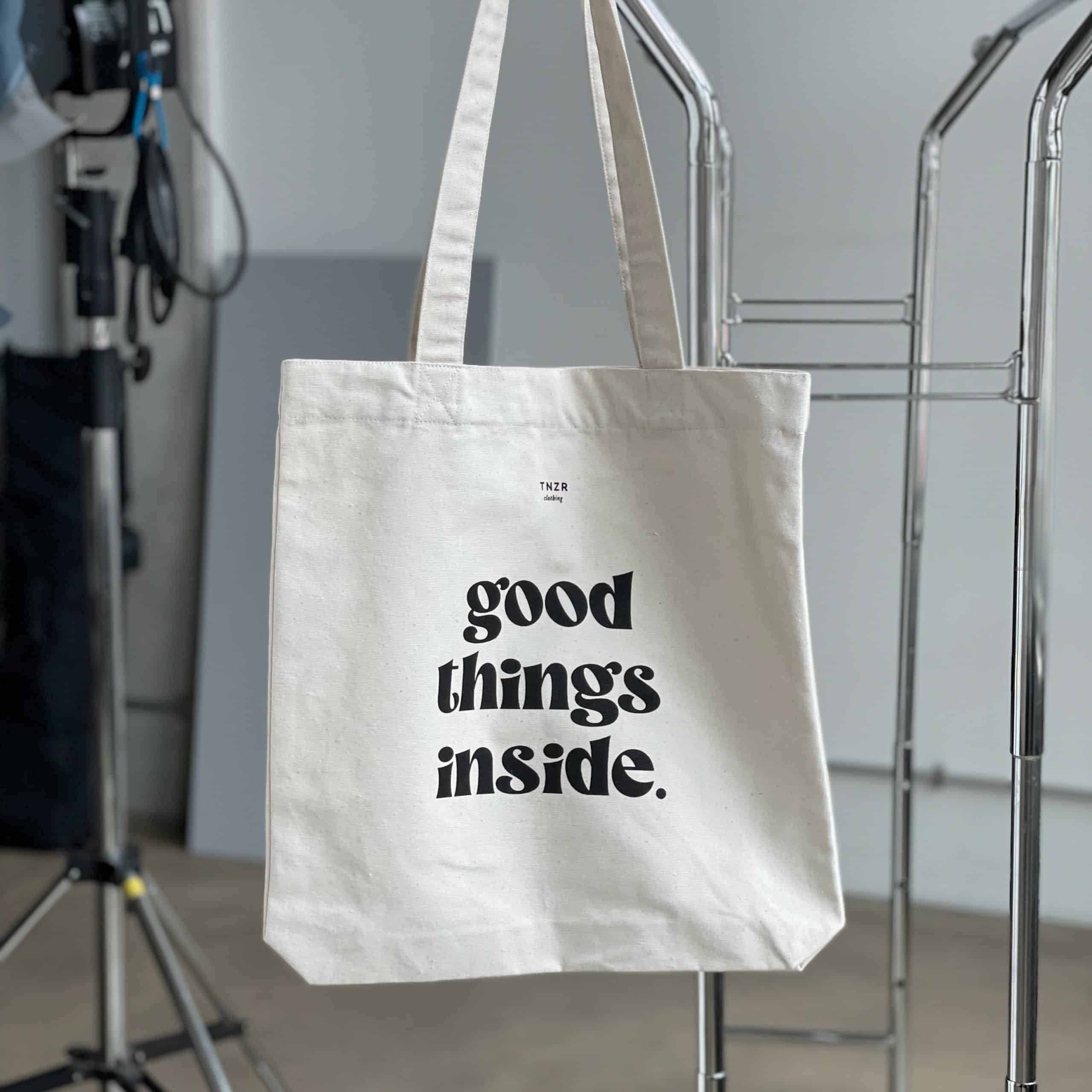 Shopper "Good Things Inside." - tnzrclothing
