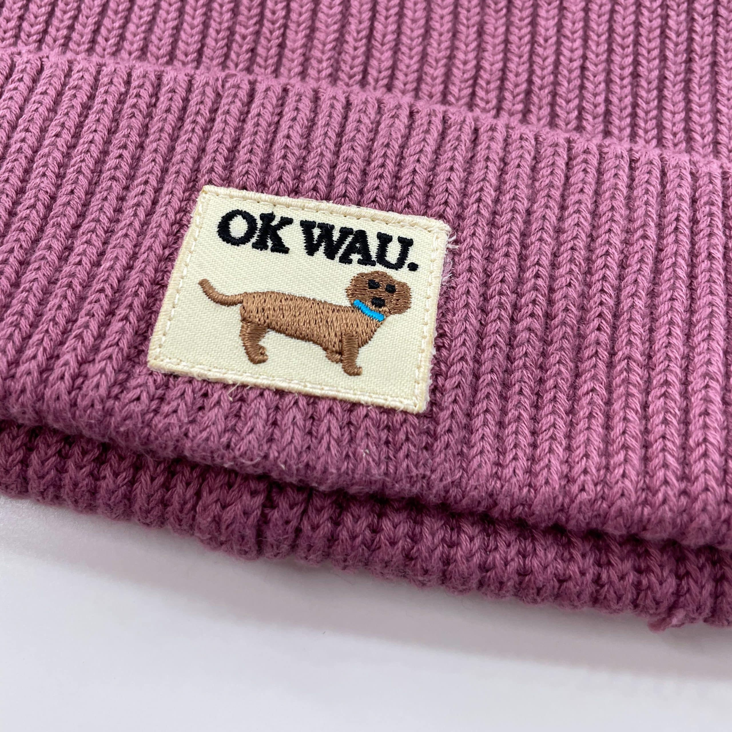 OK WAU BEANIE (Hibiscus Rose) - tnzrclothing