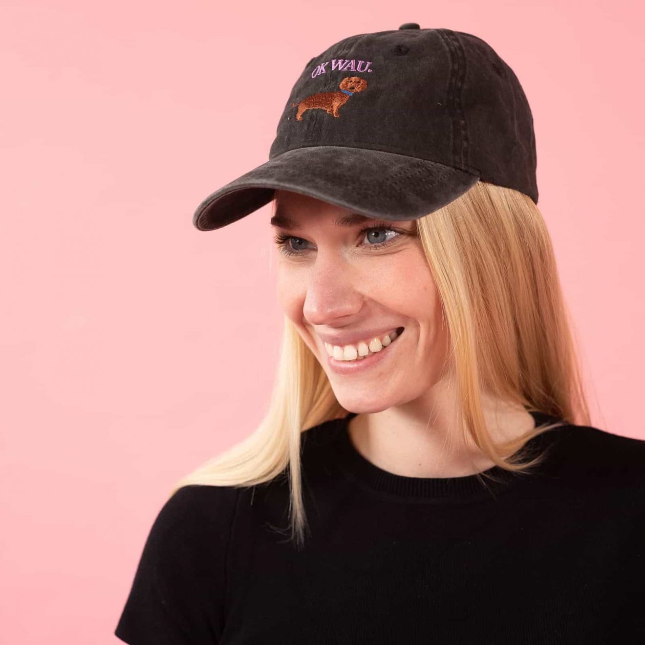 OK WAU CAP (VINTAGE BLACK) - tnzrclothing